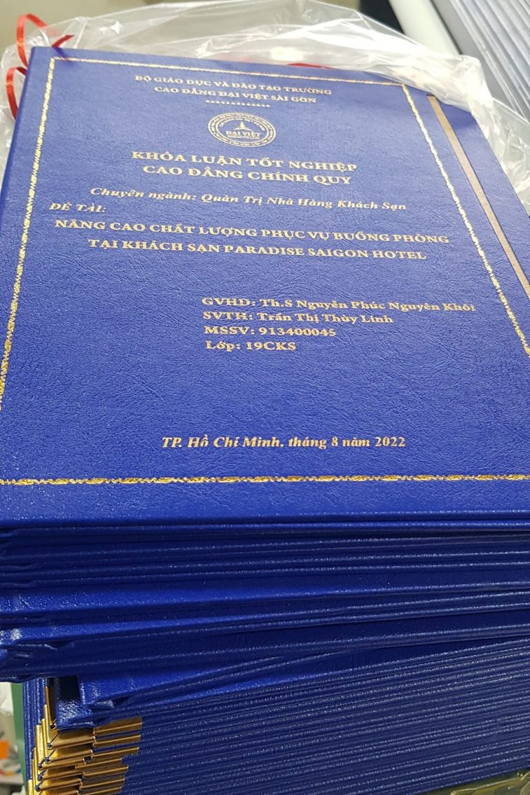 In bìa mạ vàng tại tphcm - In Khánh Việt