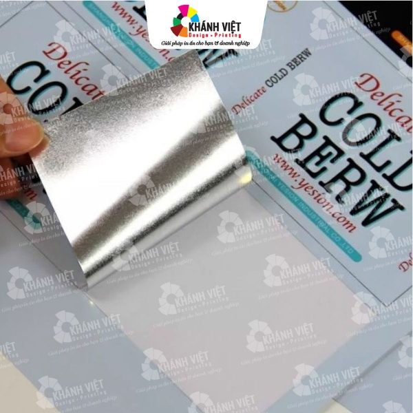 In Tem Decal Xi Bạc - In Khánh Việt