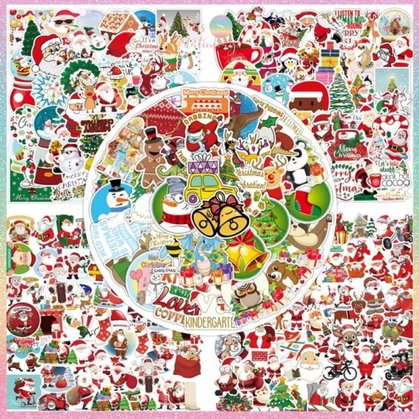 50+ Mẫu Sticker Noel Đẹp, Dễ Thương Cho Mùa Giáng Sinh