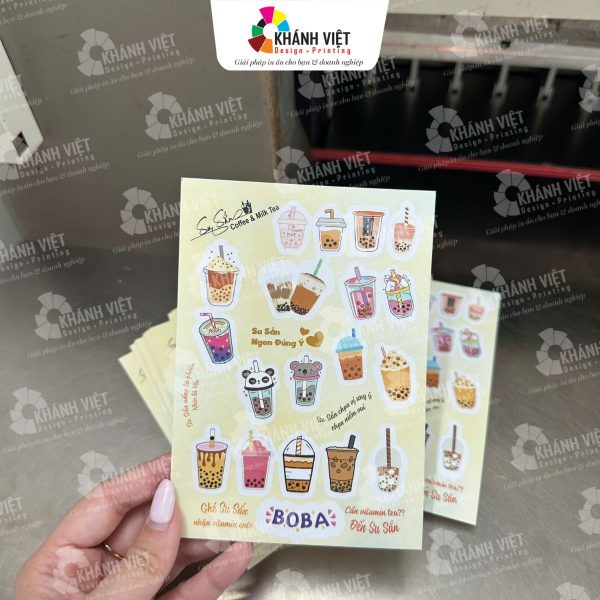 99+ Mẫu Sticker Cute, Dễ Thương, Sticker Giấy Giá Rẻ Theo Yêu Cầu