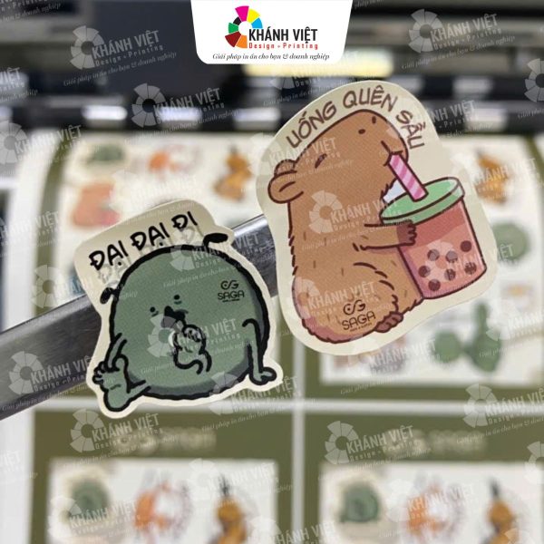 99+ Mẫu Sticker Cute, Dễ Thương, Sticker Giấy Giá Rẻ Theo Yêu Cầu